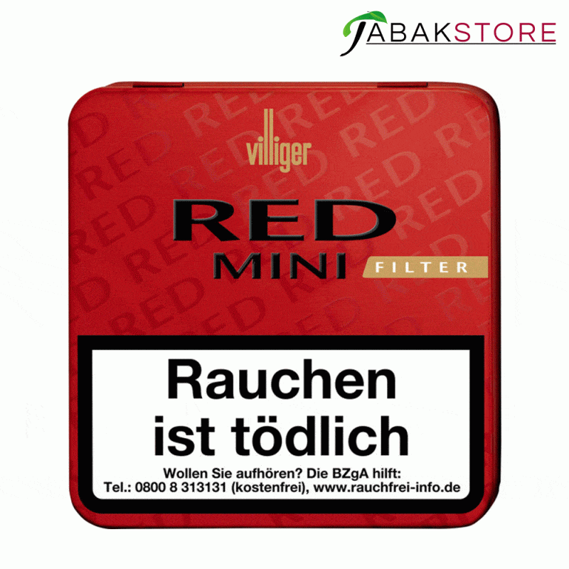 Villiger Green Mini Filter 3% Rabatt | 20 Zigarillos | Online kaufen im ...