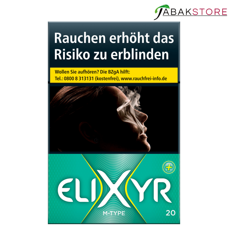 Elixy Green+ | 7,20€ mit 20 Zigaretten | Jetzt online kaufen
