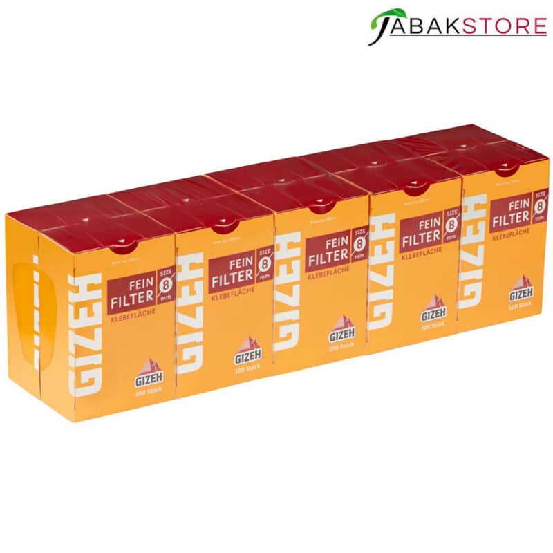 Alle Gizeh Filter im Überblick | Alle Sorten günstig Online kaufen