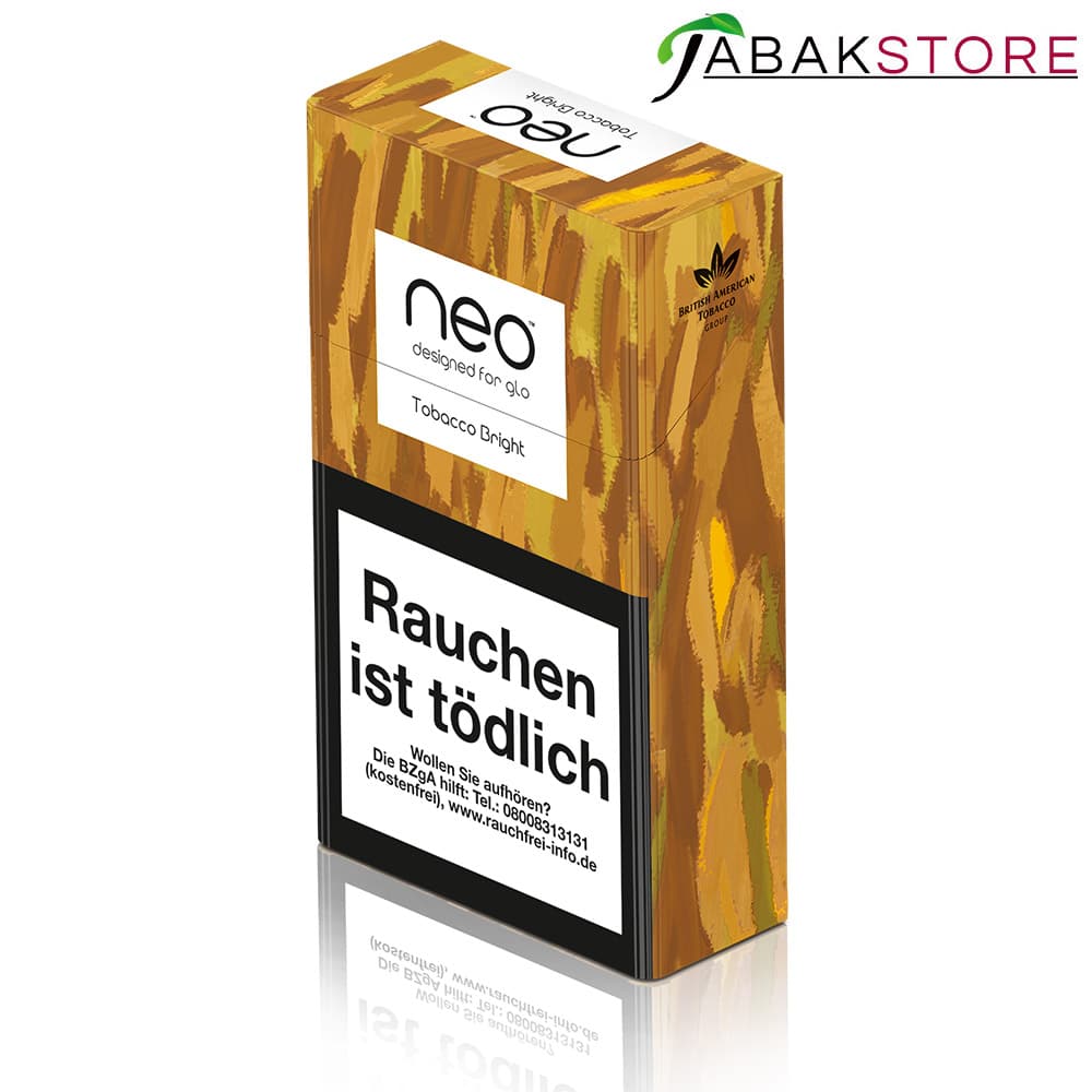 Neo Tobacco Bright 5,50 Euro | 20 Zigaretten | Online kaufen im Shop