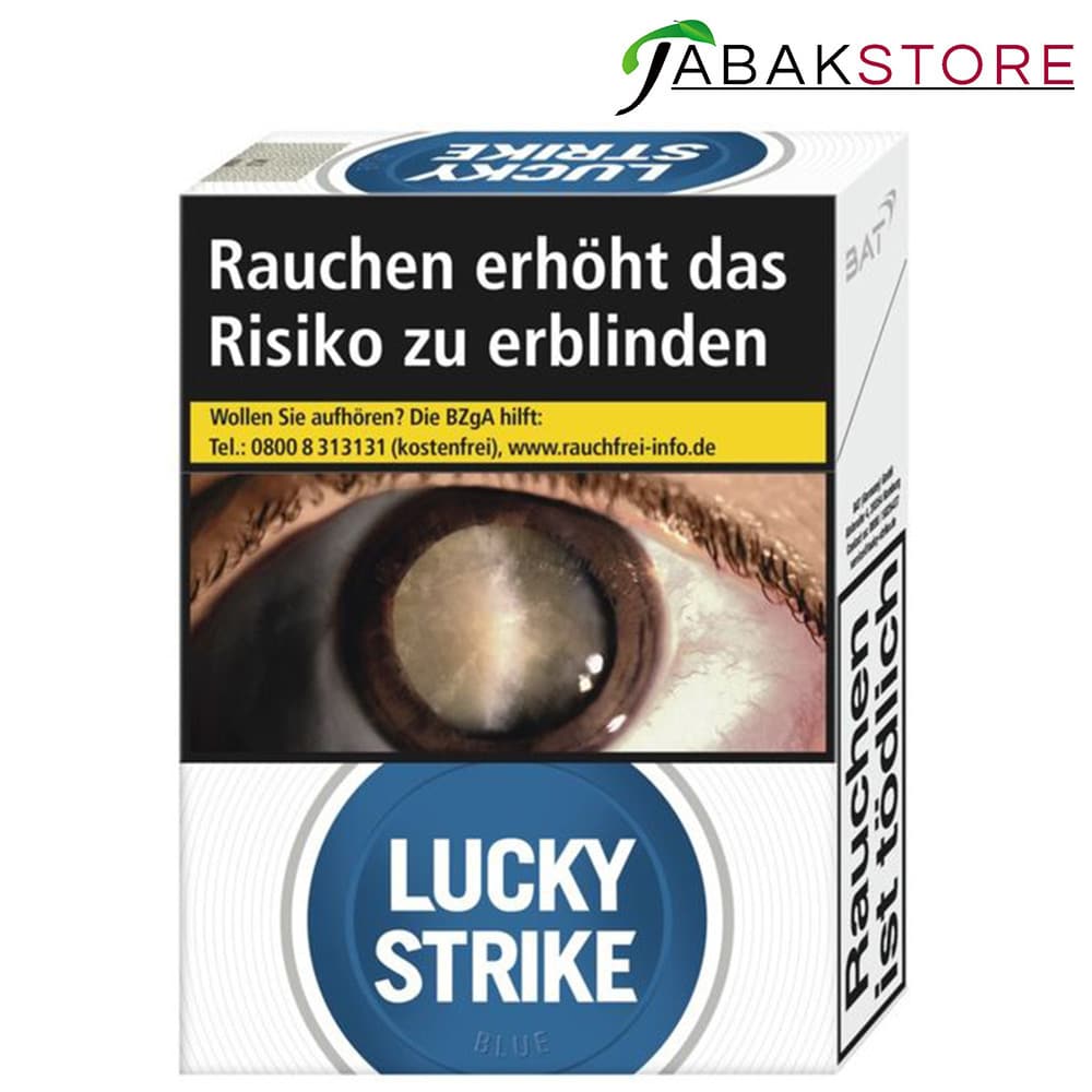 Lucky Strike Blau ehemalig Amber Gold 17,50€ | Online kaufen