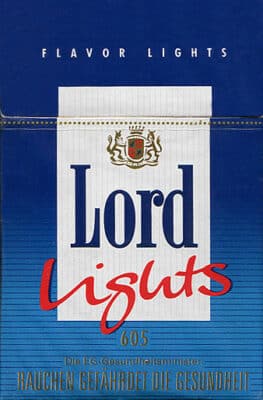 Lord Zigaretten | Alle Sorten und größen auf einen Blick!