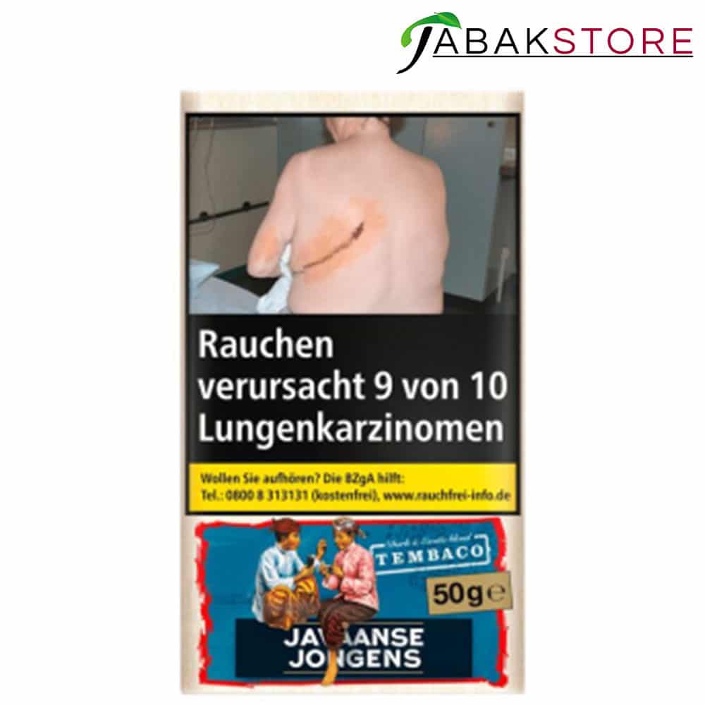 Javaanse Jongens Tembaco | 13,00€ mit 50g | Jetzt Online kaufen