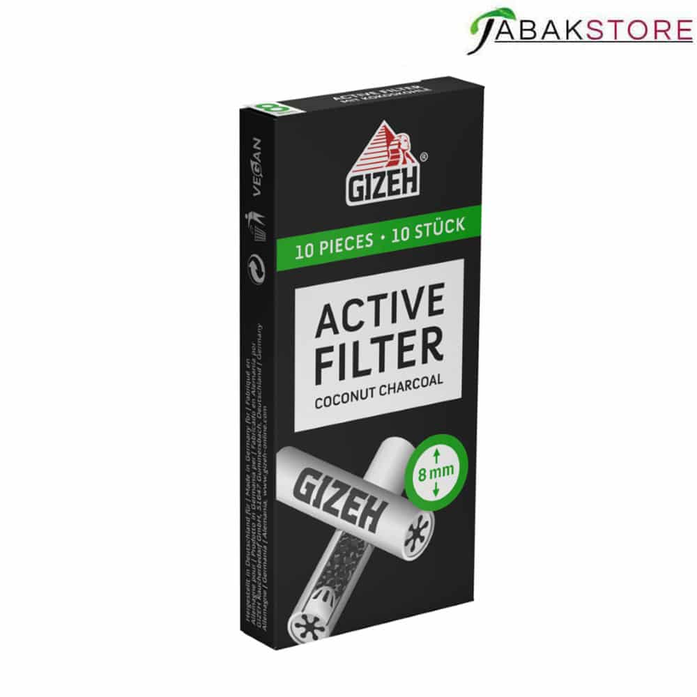 Gizeh Activ Filter NEU | 8mm | 10 Filter | Online kaufen