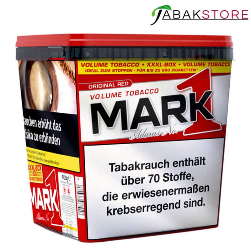Mark 1 Red Zigarettentabak Eimer
