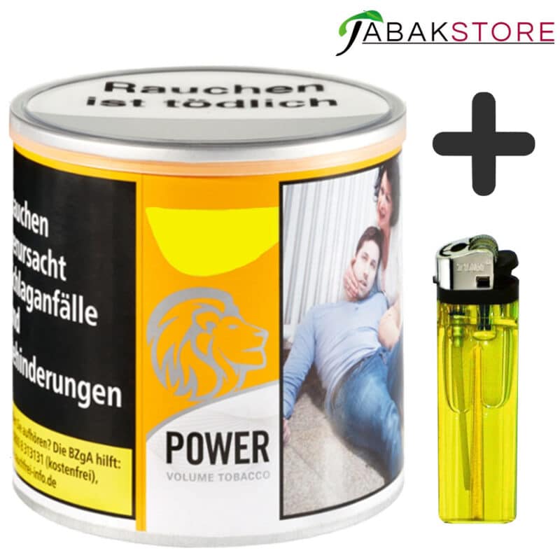 Power Gelb Volumentabak | 70g | 10,50€ | Online im Tabakstore