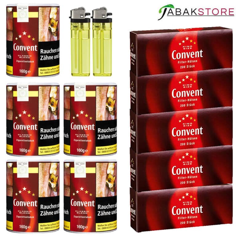 Convent Tabak | Alle Sorten & Größen | Online kaufen & Bestellen im Shop
