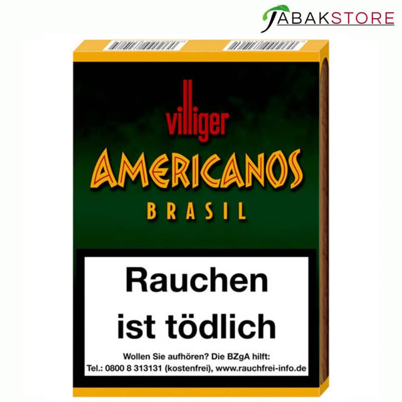 Villiger Americanos Brasil Zigarillos | 5x Zigarren | Jetzt für nur 3,70€