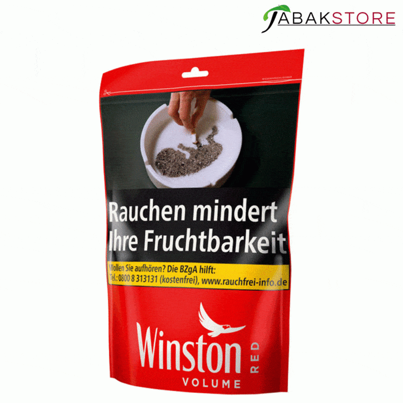 Winston Tabak – Für Raucher die gerne selbst stopfen