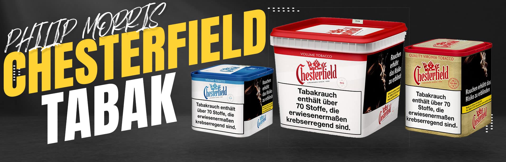 Chesterfield Tabak kaufen – Der Klassiker schlechthin