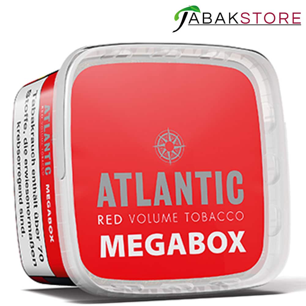 Atlantic Red Megabox | 27,95€ mit 150g Tabak | Jetzt online kaufen