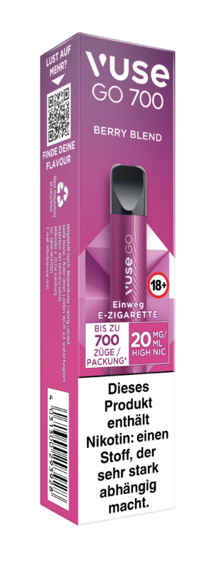 Vuse GO 700 – Berry Blend – 20mg/ml günstig online kaufen