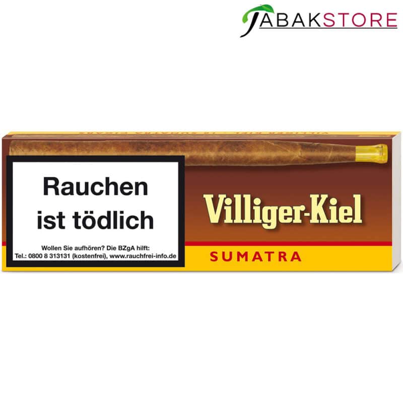 Villiger-Kiel | Sumatra | 10 Stk. | Jetzt mit 3% Günstig Bestellen