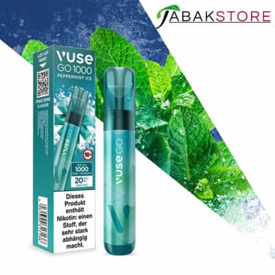 Vuse GO 1000 – Peppermint Ice – 20mg/ml - Online kaufen im Shop