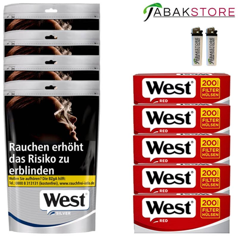 West Tabak | Alle Sorten & Größen | Online kaufen im Tabakstore.de