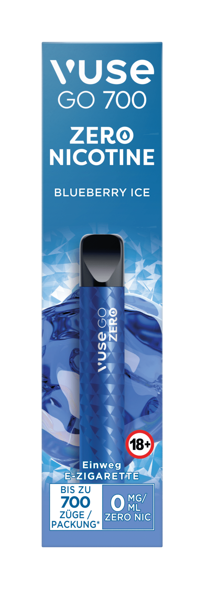 Vuse GO 700 – Blueberry Ice – 0mg/ml | günstig online kaufen