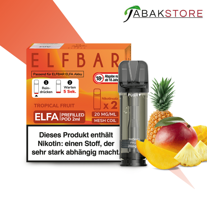 ELFA | Tropical Fruit | Liquid Pod | 20mg | 2er Pack | online kaufen