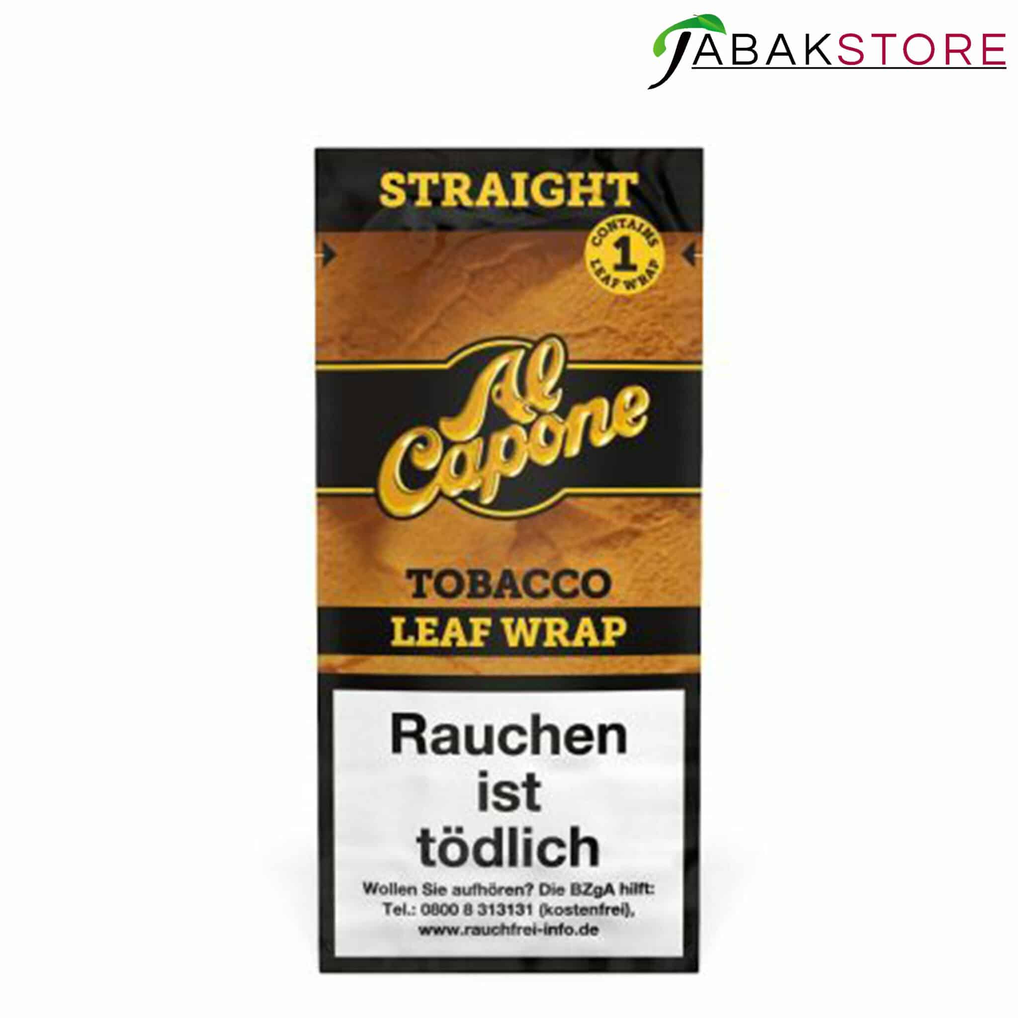 Al Capone | Leaf Wrap | Straight - Tabakstore
