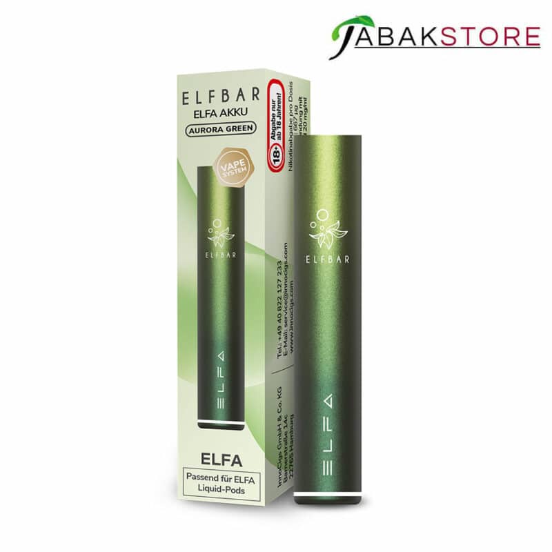 ELFA | Pod Kit | Akkuträger | Aurora Green | günstig online kaufen
