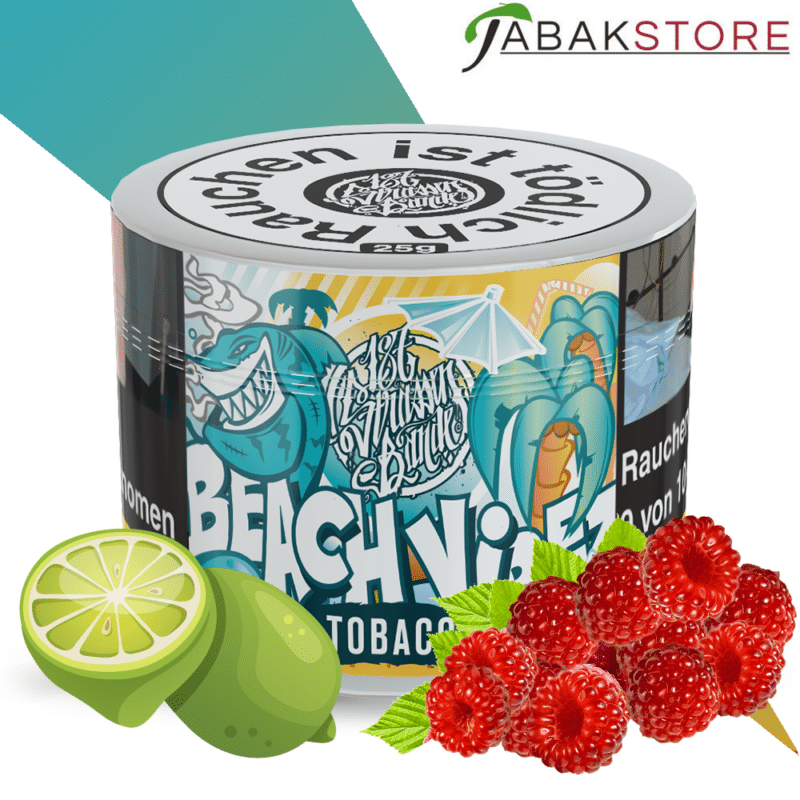 187 Shisha Tabak | Beach Vibez | 25g | 4,00 Euro | Online kaufen