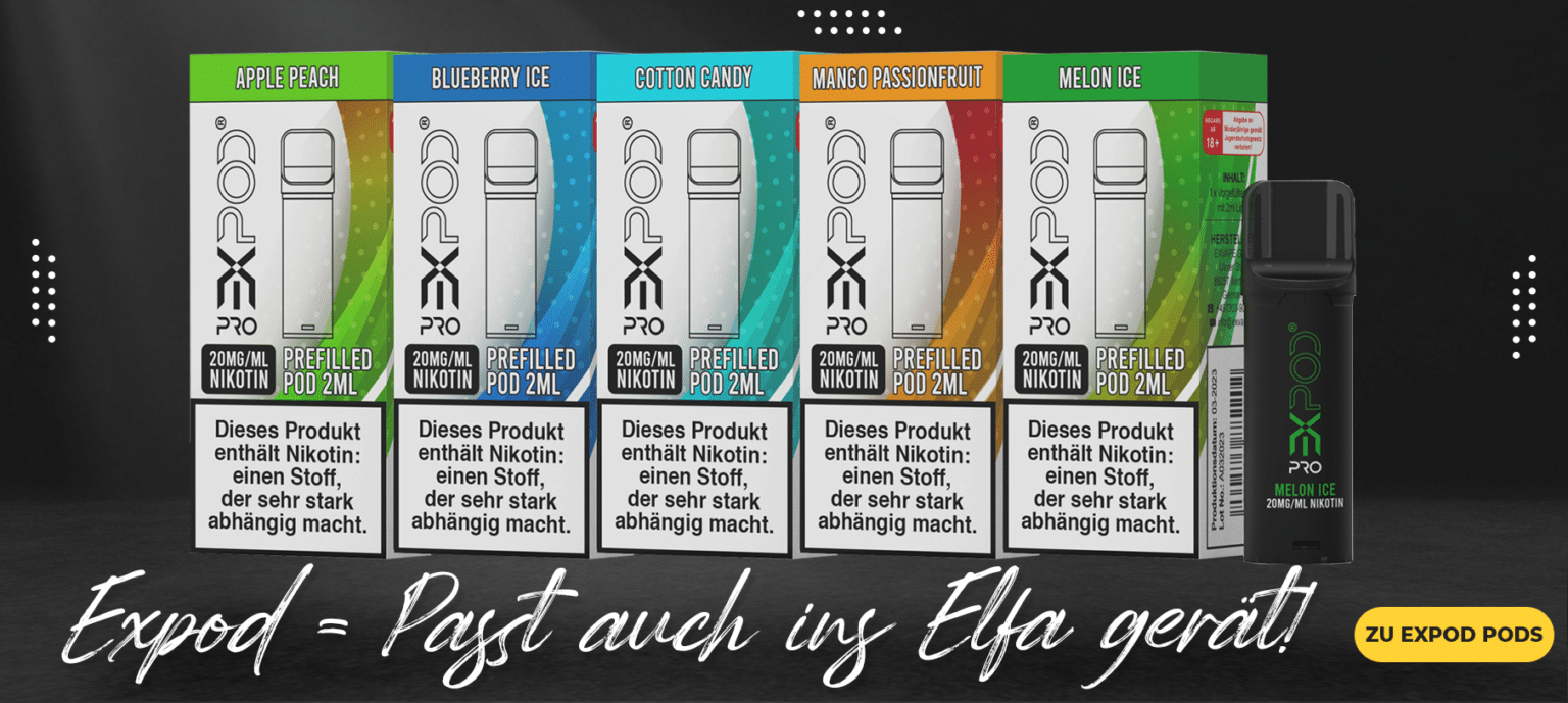 Elfa Pods und Devices by ELFBAR nur 6,90 Euro | Alle 26 Sorten