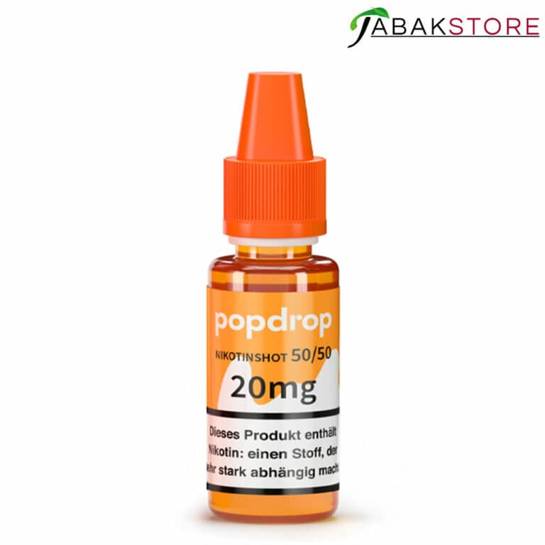 POPDROP Nikotin-Shot | 50/50 | 20mg | günstig Online kaufen