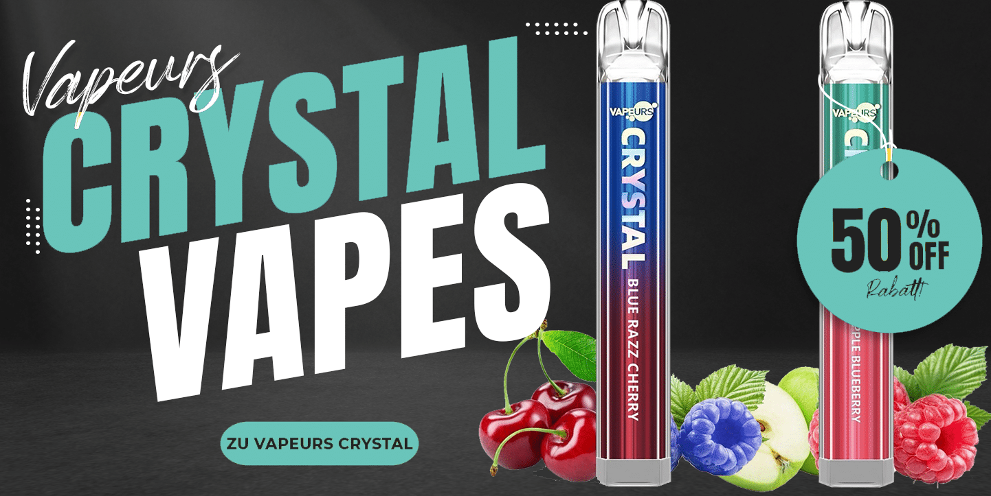 Crystal Bar 600 Vapes | ab 4,99 Euro | alle Sorten | Online kaufen
