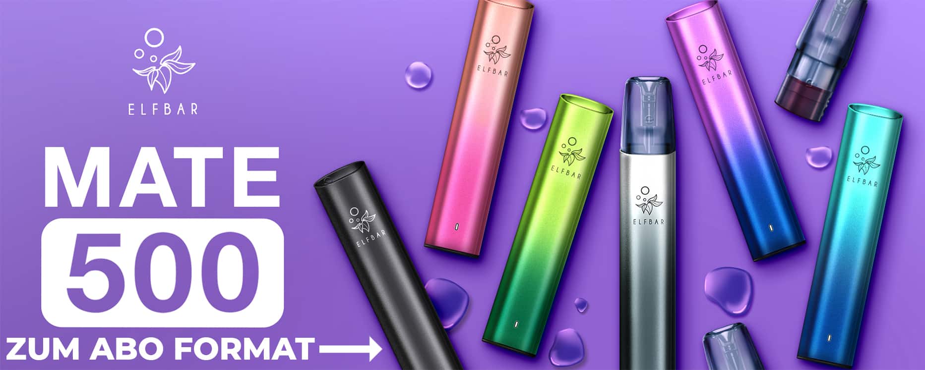 Elfbar Mate 500 Pods für Vape-System nur 6,90 Euro