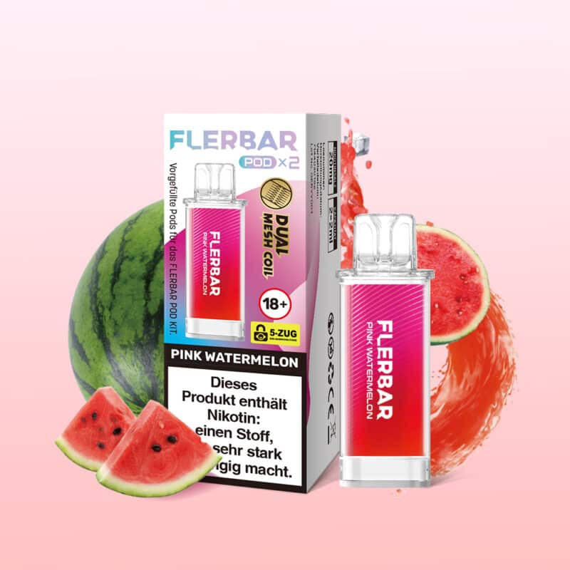 Prefilled Flerbar Pods für E-Vape-System nur 6,90 Euro