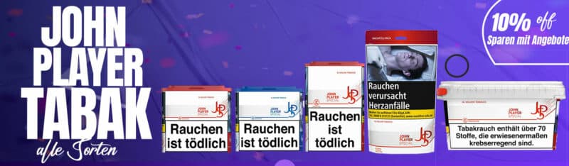 John Player Tabak online kaufen – Klassischer Stil