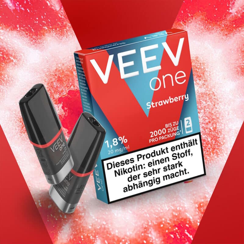 Veev One Strawberry Pods | Das 2er Pack im Tabakstore