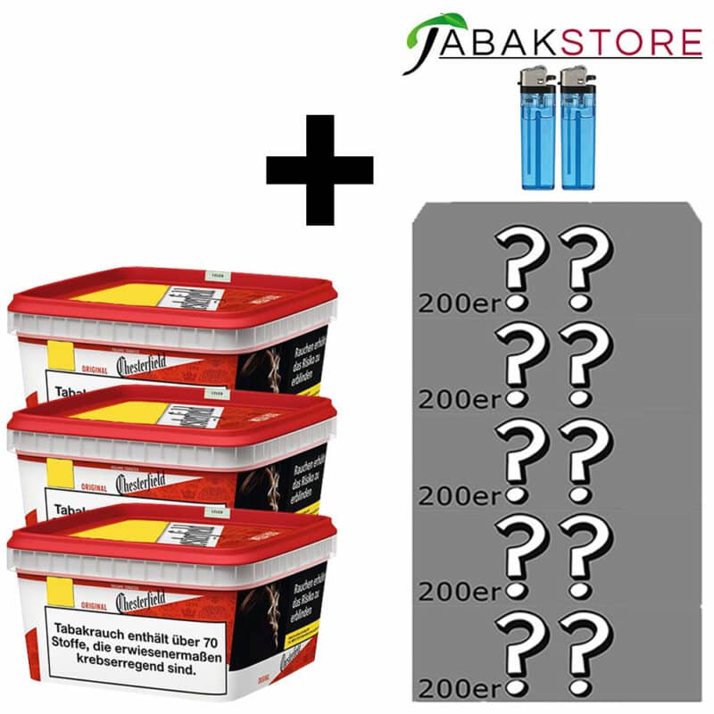 Chesterfield Tabak | Alle Sorten & Größen | Online kaufen im Tabakstore