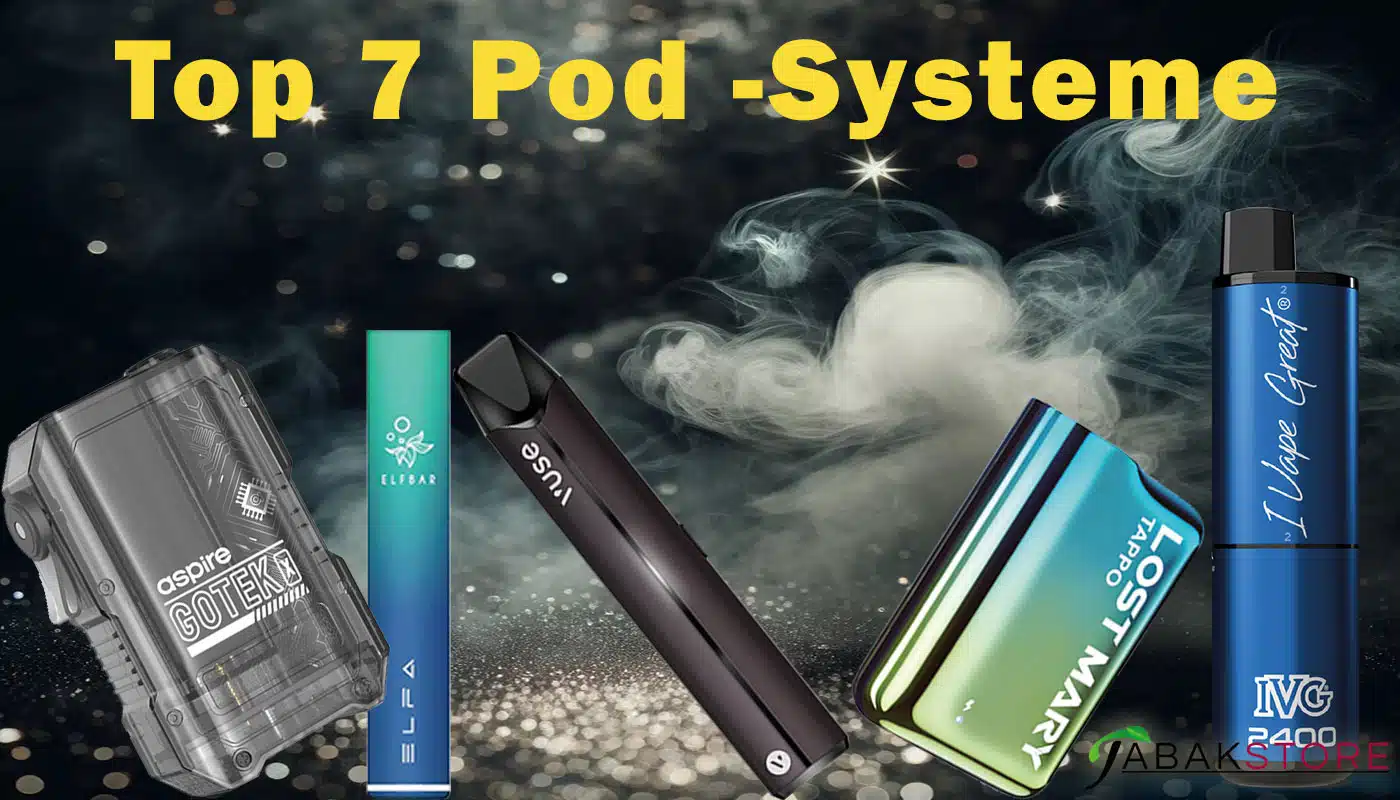 Die Besten 10 Pod Systeme 2024 | Prefilled & Open Pod Systeme