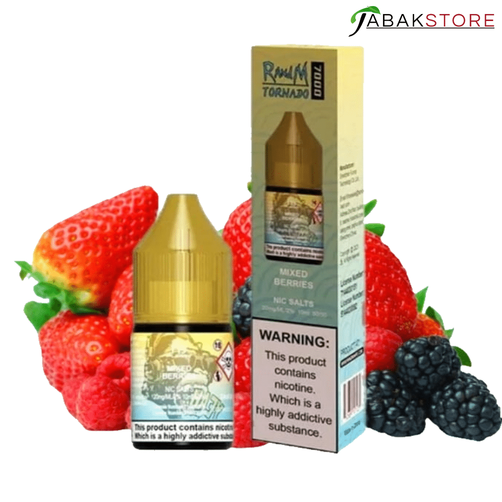 RandM Tornado | Liquid | Mixed Berries | 20mg nur 6,49 Euro