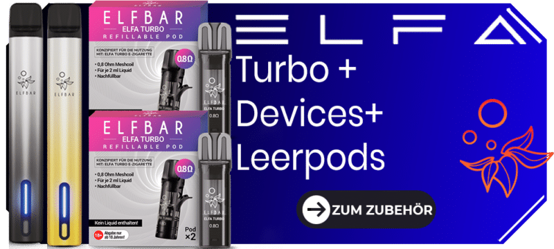 Elfa Pods by Elfbar | über 50 versch. Sorten | nur 6,39 Euro