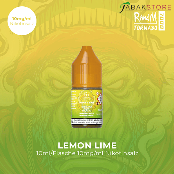 RandM Tornado | Liquid | Lemon & Lime | 10mg - Tabakstore