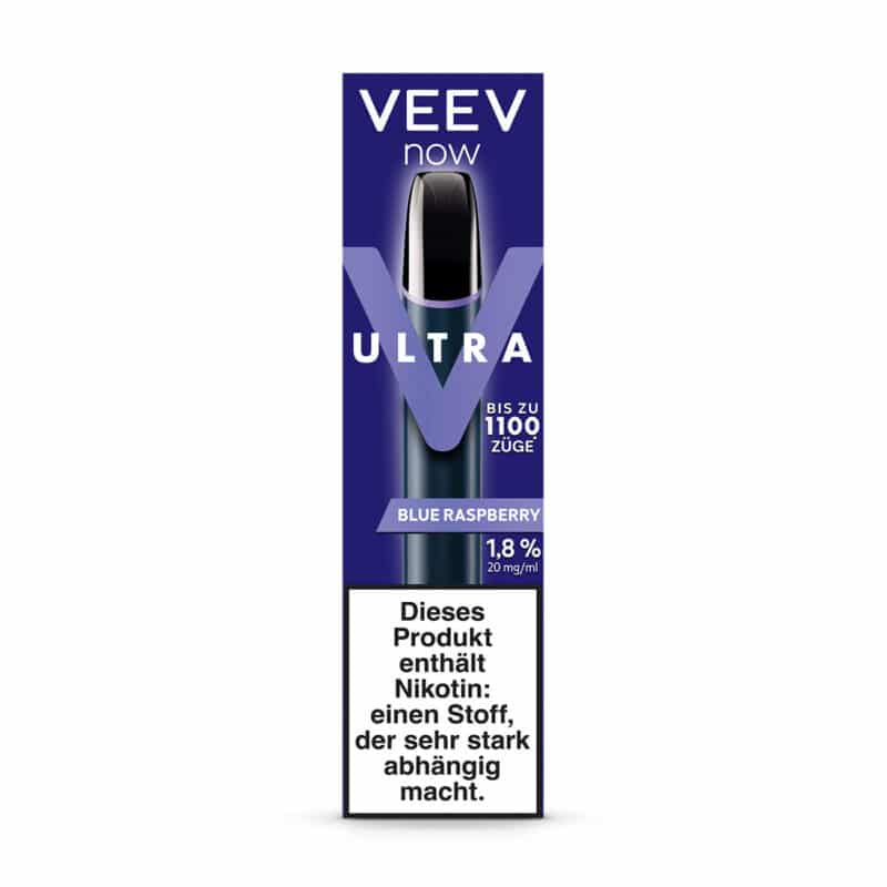 VEEV NOW Ultra Vape | Blue Raspberry | 1100 Züge | 20mg | Online kaufen