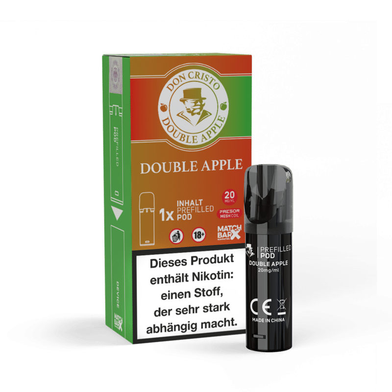 Don Cristo | Double Apple | Liquid Pod | 20mg | 1er Pack | kaufen