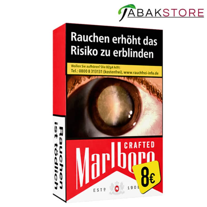 Marlboro Red Crafted | 8,00€ mit 20 Zigaretten | Jetzt online kaufen