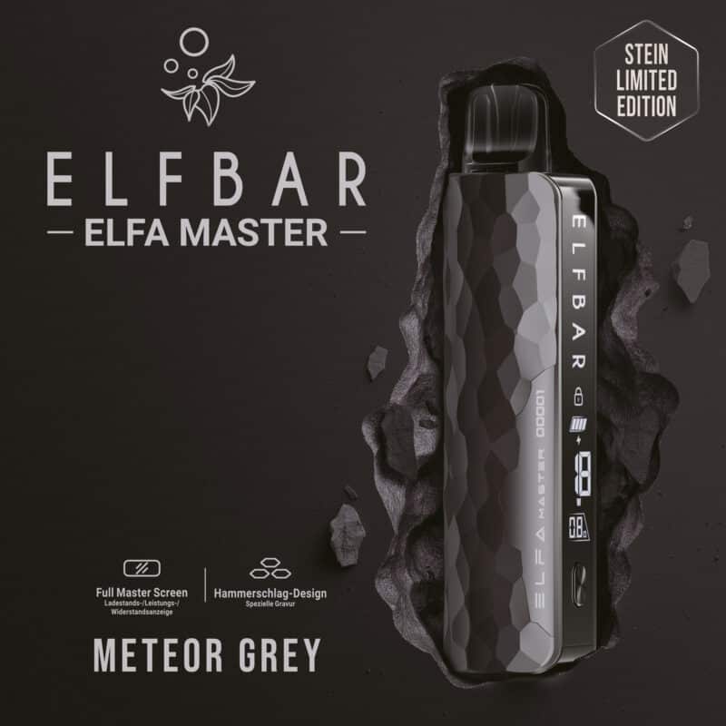 Elfbar Elfa MASTER | LIMITED EDITION | Akkuträger | METEOR GREY