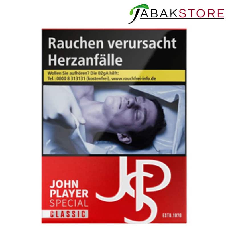 JPS Classic Red | 10,00€ mit 25 Zigaretten | Jetzt online kaufen