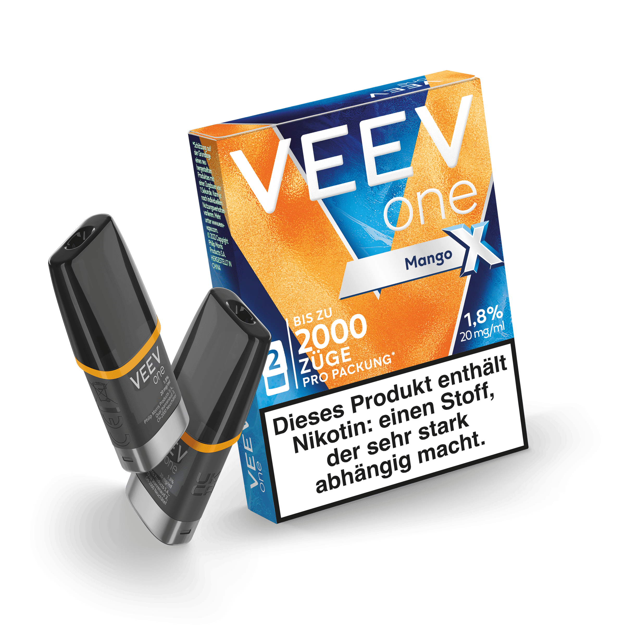 VEEV One | MANGO X | X-Strong Edition | 20mg | 2er Pack