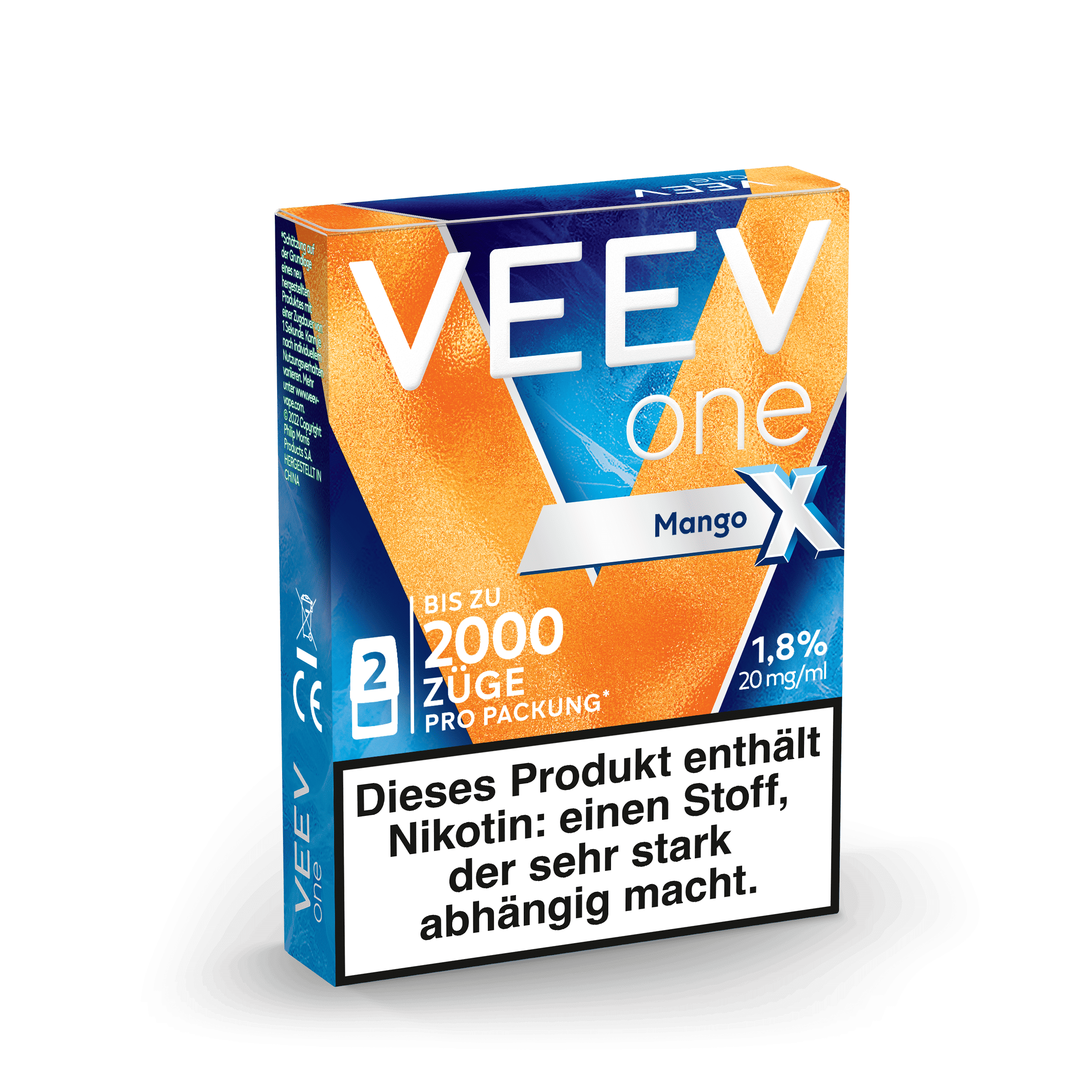 VEEV One | MANGO X | X-Strong Edition | 20mg | 2er Pack